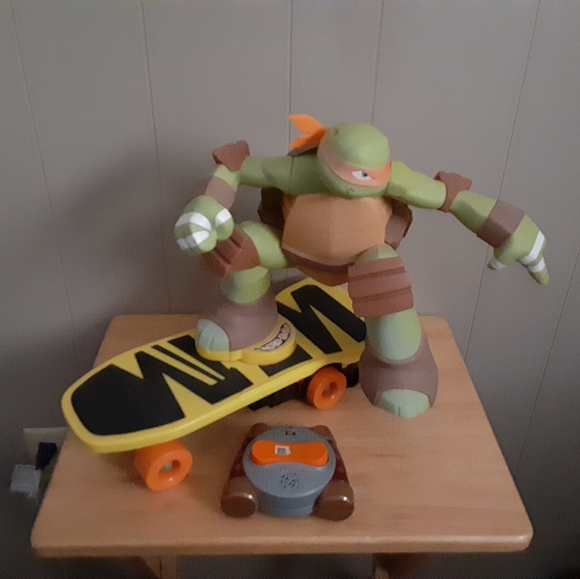 Jakks | Toys | 26 Jakks Tmnt Mikey Rc Skateboard | Poshmark